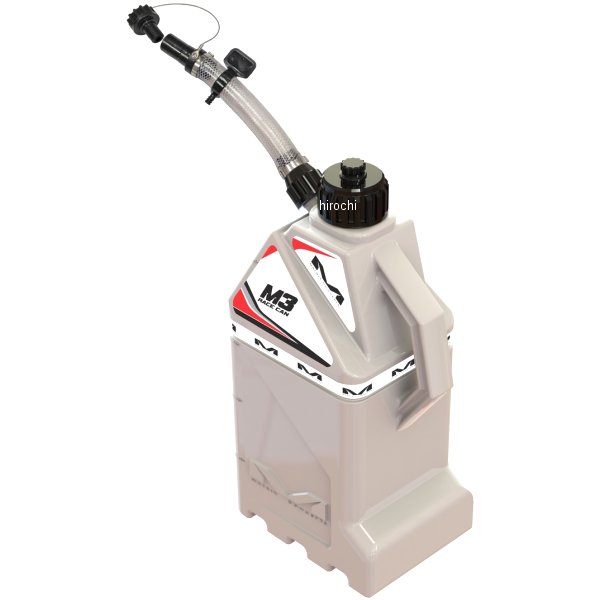 マトリックスコンセプト Matrix Concepts M3 オイル/ガソリン用タンク 4ガロン(15L)カラー:白M3-100楽天 HD店
