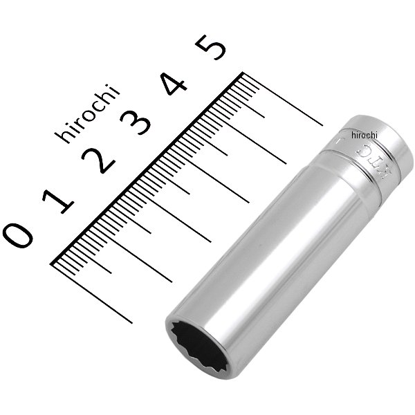 6.3sq ディープソケット(12角) 10mmB2L-10W-KC楽天 HD店　