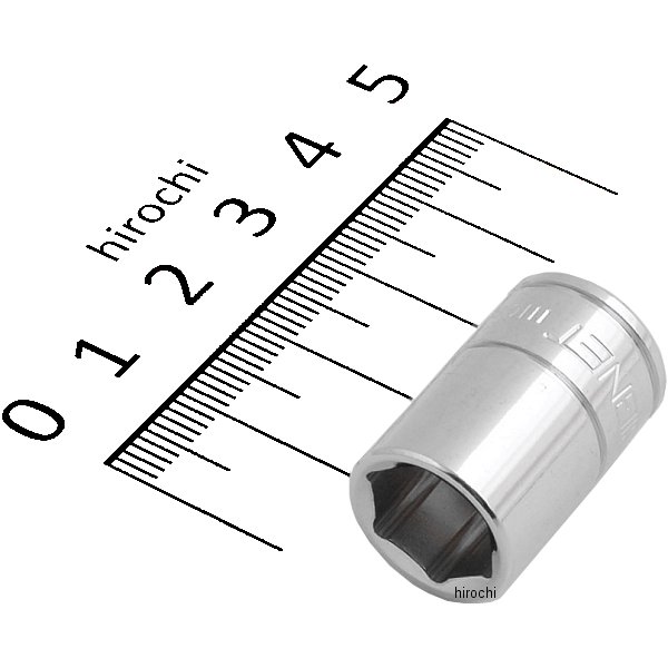 シグネット 1/4DR 7/16インチ ソケット (6角)・サイズ(インチ)：7/16・差込角(インチ DR)：1/4・ソケット外径(D1先端部；mm)：16・ソケット外径(D2差込部；mm)：16・全長(L；mm)：25・ソケット深さ(e...