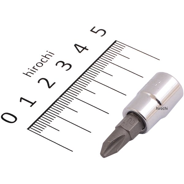 シグネット 1/4DR #2 プラスビットソケット・サイズ：#2・差込角(インチ DR)：1/4差込角1/4インチDRのプラスビットソケット21802-SG楽天 HD店　