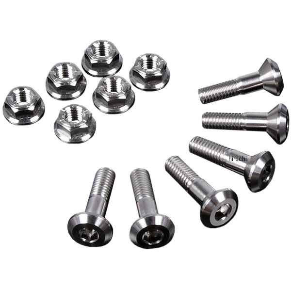ジータ ZETA チタンスプロケットボルト&ナットセット汎用入数:各6個入りZT34-2506N楽天 HD店　