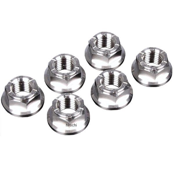 ジータ ZETA チタンスプロケナットセット汎用【サイズ】・d:M10 P=1.25・S:14mm・Dc:19mm・m:9.6mm入数:6個入りZT35-1006楽天 HD店　