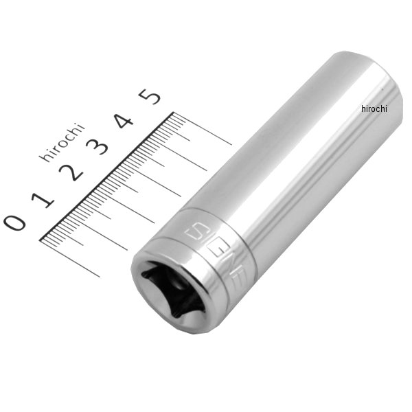 シグネット 1/2DR 17mm ディープソケット・サイズ(mm)：17・差込角(インチ DR)：1/2・ソケット外径(D1先端部；mm)：23.5・ソケット外径(D2差込部；mm)：23.5・全長(L；mm)：77・ソケット深さ(e；mm...