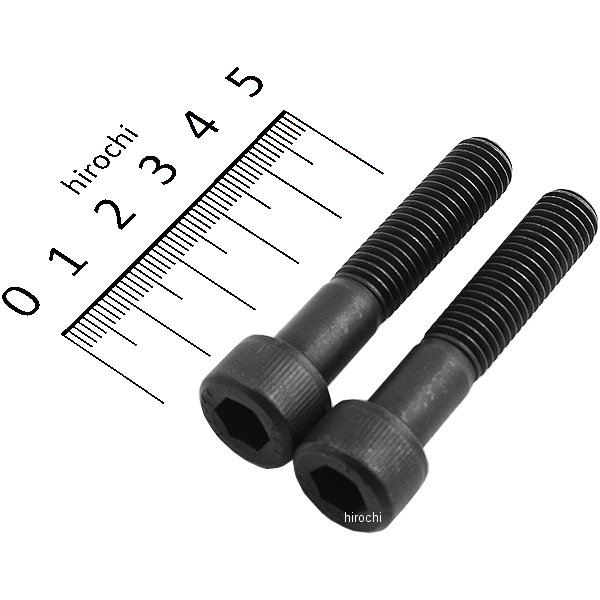 ポッシュ POSH ステンレスブラックキャップボルトサイズ:M10X50ピッチ:P1.5カラー:黒2個入り901050-K2楽天 HD店　