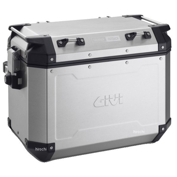 ジビ GIVI OBKN48AR アルミサイドケース48リットル右側従来品とは上蓋のストラップ留め具、GIVIロゴサイズと位置の変更がございます。デイトナ海外発注品のため、ご注文後に価格が変更される場合がございます。予めご了承ください。事前...