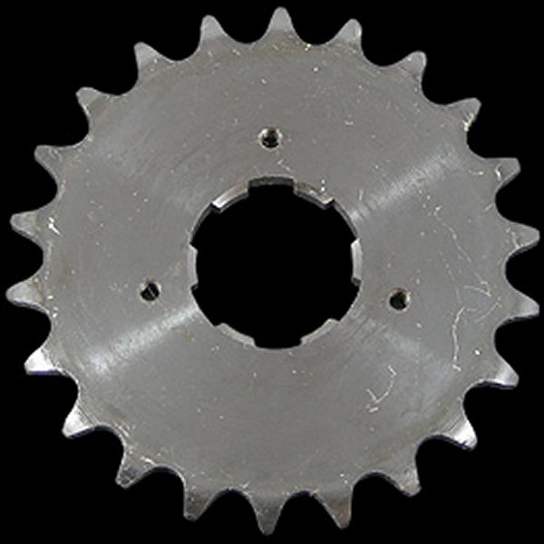 80年-85年 4速ビックツイン22丁素材:スチールスプロケットのみチェーンの駒数を確認してください。001031楽天 HD店　