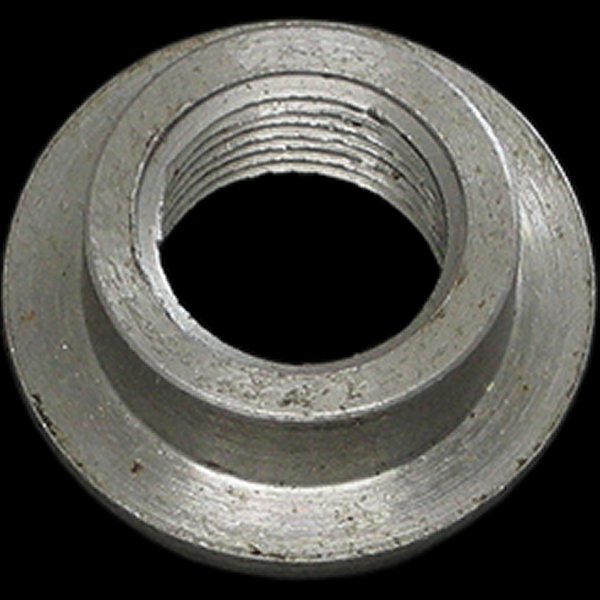対応ネジサイズ:NPT1/4インチ外径:約23.4mm　高さ:約10.3mm裏面外径:約17mm取り付けには加工が必要です。カスタムや修理の際の材料としてご使用下さい。3/8NPTのユニバーサルフローです。主にガソリンコック取り付け口として...