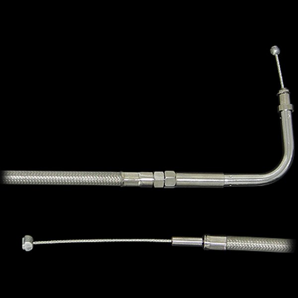 96年以降 BigTwin(08年以降のツーリング、CVO等の電子制御スロットル車両は除く)33インチ（約838mm）90°タイプトラベルレングス約130mmキャブレターやハウジング等を変更している場合には対応しない可能性がございます。車輌...