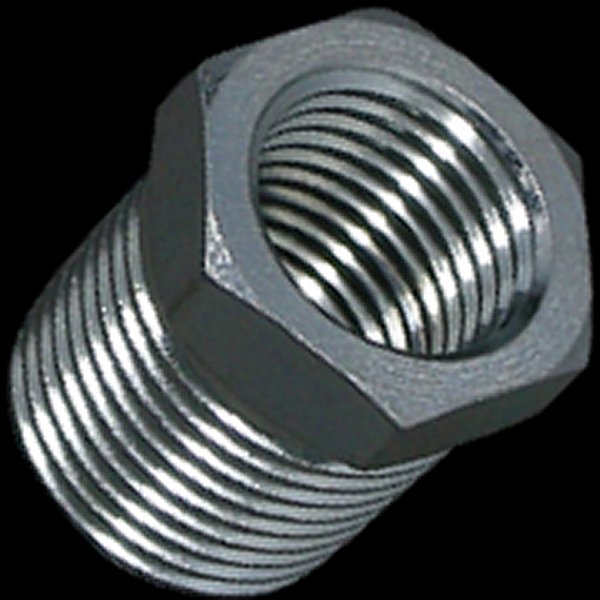 外ネジ:3/8NPT 内ネジ(ホール):1/4NPTユニクローム素材:スチール【セット内容】アダプター×1個011038楽天 HD店　