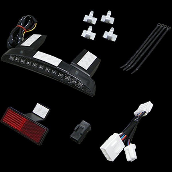 13年以前 XL1200N、XL883N、XL1200X、XL1200V横幅:約170mm　縦幅:約20mm配線色黄:常時灯赤:ストップライト黒:アース車輌の状態によってはナンバーを移設する必要が御座います。008677楽天 HD店　