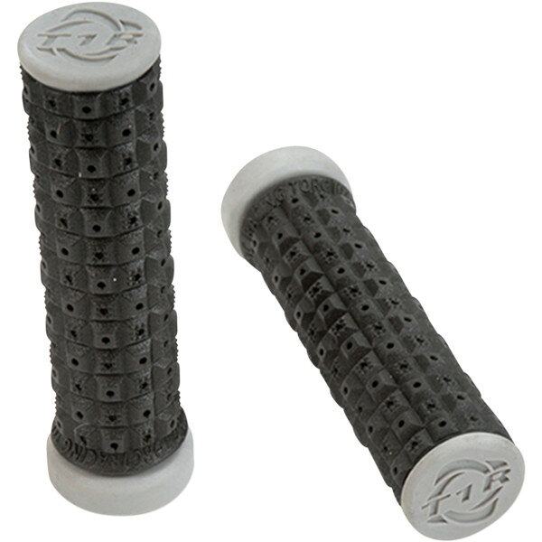 TORC1 エンデューロ グリップカラー：ブラック/グレー7/8インチ(約22.2mm)径ハンドルバー用サムスロットルに対応グリップグルー付き左右ペア2500-0207楽天 HD店　