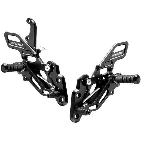 ストライカー(STRIKER) ステップキット06年-12年 ヤマハ FZ106年-16年 ヤマハ FZ1フェザー10年-15年 ヤマハ FZ8タイプ:2カラー：黒アルマイト仕様素材：ジュラルミン【ポジション】・(1) 30mmバック/40...