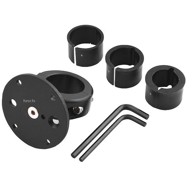 ハンドルバークランプマウント ベーシックハンドル対応サイズ：7/8(22mm)、1(25mm)、1-1/8(28mm)、1-1/4(32mm)トッププレート：直径59.5mmセンターでの固定か18mmオフセット可能GarminZumo550...
