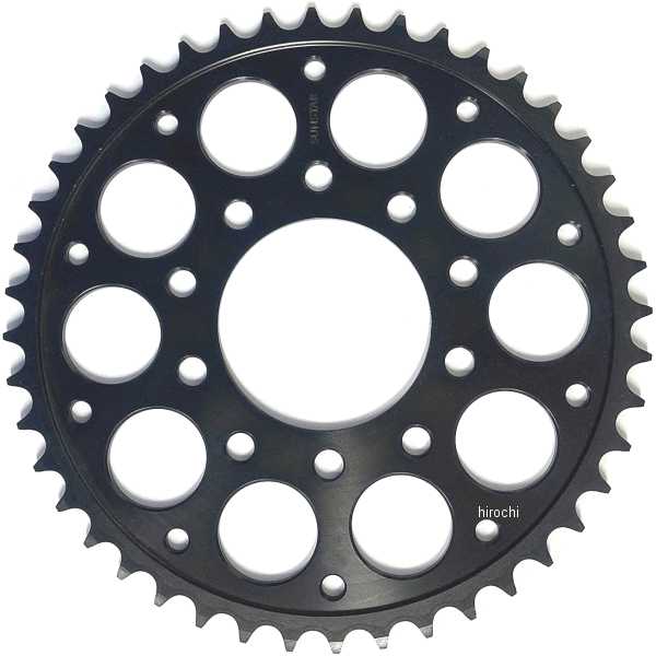 サンスター SUNSTAR リアスプロケット スチール丁数:42チェーンサイズ:520カラー:ブラック材質:スチール【特長】材質は硬さと耐久性にこだわった炭素鋼（S45C）を採用。スタンダードルックにこだわる旧車ユーザーにマッチするデザイン...