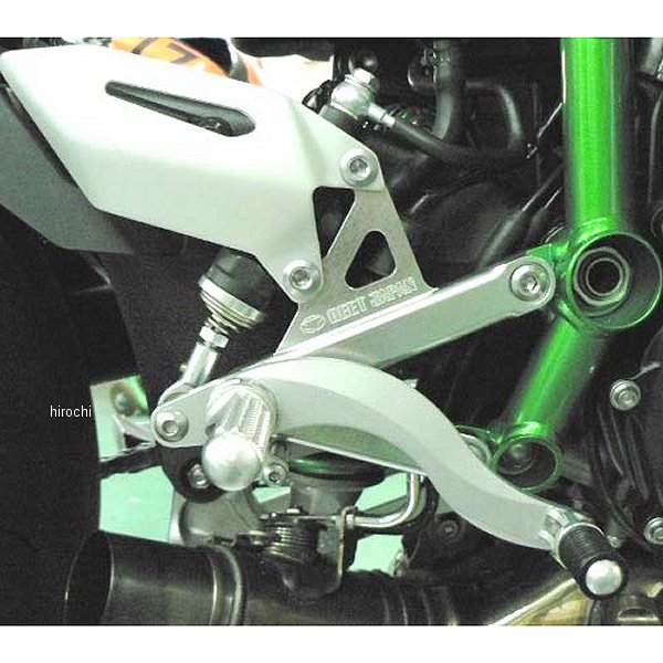 ビート BEET バックステップ 固定式15年-18年 カワサキ Ninja H2ステップバータイプ:固定式カラー:シルバーサイズ:高さ145mm x 幅148mm x 奥行358mm【ポジション】・バック:10mm、アップ:10mmペダル...