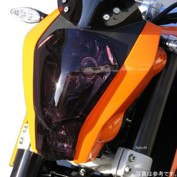 パワーブロンズ Powerbronze ヘッドライトレンズシールド12-16年 KTM DUKE125/200/390カラー:スモーク【仕様説明】・レンズシールドは設計上、ヘッドライトの形状に完全に密着するものではありません。・レンズシール...