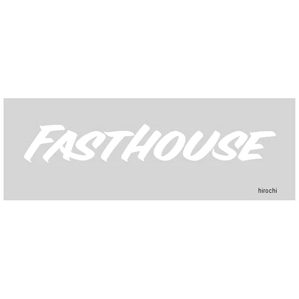 ファストハウス FASTHOUSE ダイカットステッカーサイズ:30インチ 762mmカラー:ホワイト9007-1030楽天 HD店　