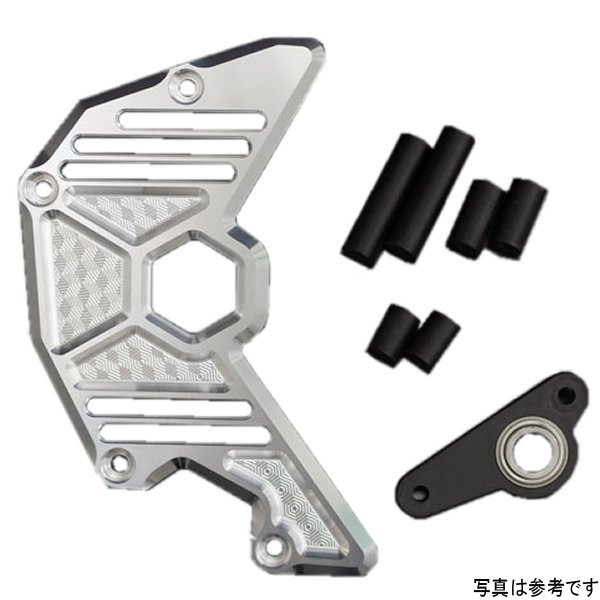 ピーエムシー PMC アーキ ARCHI ハニカム スプロケットカバーカワサキ Z900RS/CAFEカラー:シャイニングシルバー【仕様説明】・10mm厚の無垢材から削り出され、大胆な肉抜き加工とコンパクトなデザインはカバーの奥にチラリと見...