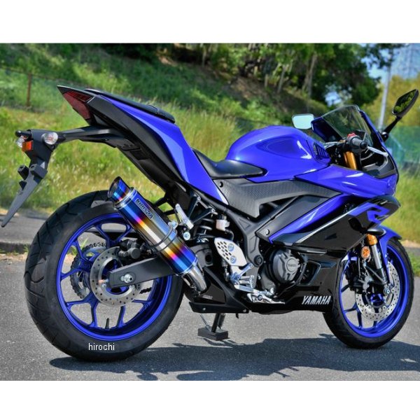 ビームス BEAMS スリップオンマフラー R-EVO219年 ヤマハ YZF-R25 2BK-RG43Jサイレンサー:ヒートチタン重量:2.1kg(純正:2.5kg)音量:90.0db(純正:88.0db))エレメント:〇フィラーキャップ...