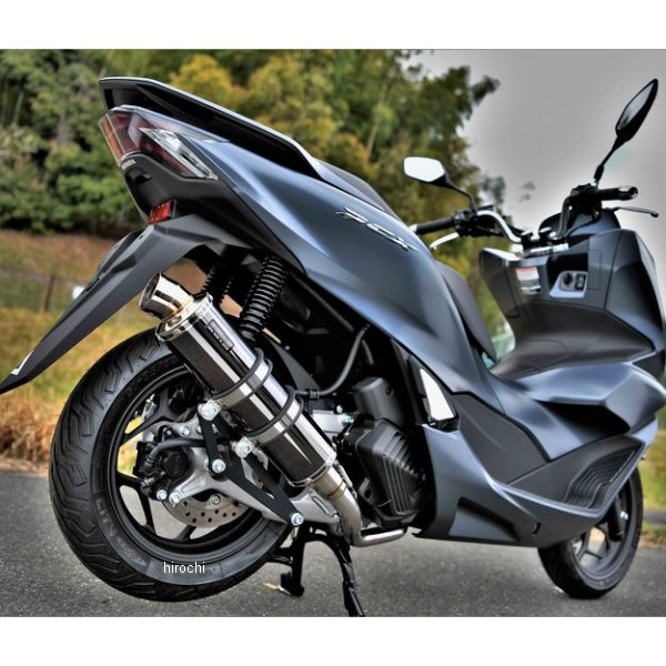 ビームス BEAMS フルエキゾースト R-EVOホンダ PCX125 2BJ-JK05サイレンサー:SMB(スーパーメタルブラック)重量:3.6kg(純正:5.05kg)音量:86.0db(純正:84.0db)センタースタンド:〇フィラー...
