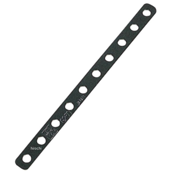 エーモン 取付金具(黒)・各種電装機器やアクセサリー、その他取り付け固定に(仕様)・サイズ :15×200mm 厚さ2mm・穴径:7mm・カチオン電着塗装(内容物)・取付金具(黒):1本G250楽天 HD店　