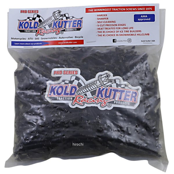 Kold Kutter トラクション スクリュー AMAレース リーガルサイズ：12-14 x 1-1/2500個入りKK112-1214-500楽天 HD店