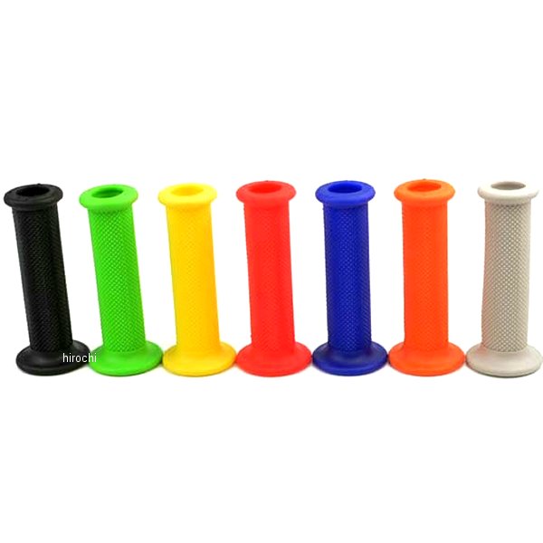 レーシンググリップ汎用カラー:オレンジサイズ:ブレーキ側内径24mmクラッチ側内径22mmグリップ長さ120mm【仕様説明】貫通タイプ往年のTZタイプグリップ。少し硬めのグリップはレーシンググローブにフィットします。400-GR001O楽天...