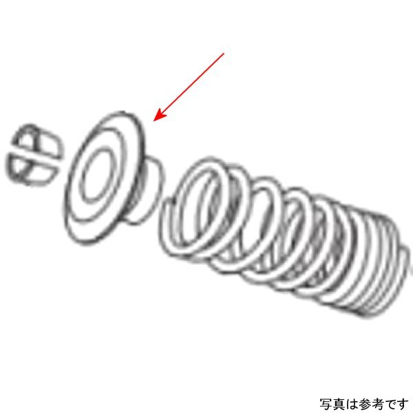 SP武川 バルブスプリングリテーナー補修部品00-01-0402楽天 HD店　