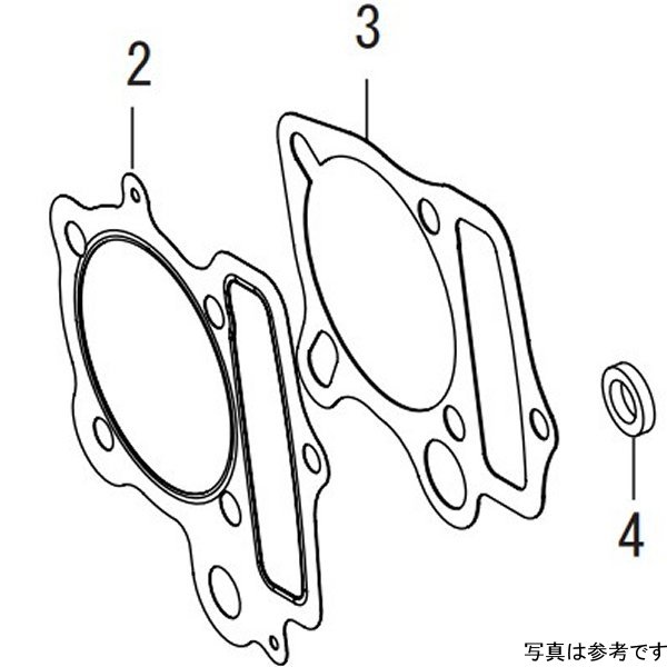 SP武川 ガスケット B-セット148-4SM コンプリート専用00-01-1680楽天 HD店