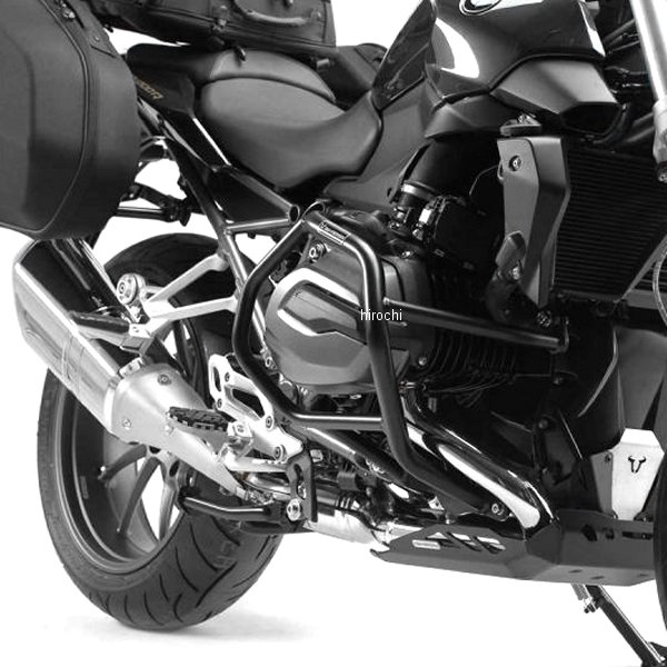 SWモテック SW-MOTECH ハイバージョン15年-19年 BMW R1200R、R1200RSカラー:ブラック素材:スチール(ブラックパウダーコート)直径:27mm転倒時に最大限の安全を。頑丈なφ27のパイプが燃料タンク、フェアリング...