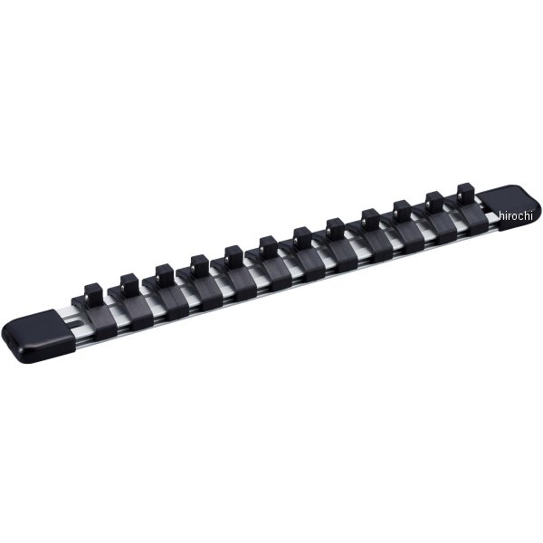 ソケットホルダー(アルミタイプ) ホールド差込角差込角dr.(mm):6.35寸法(mm)D:26寸法(mm)H:21寸法(mm)L:250収納数:12個梱包入数(通常):6質量(g):76SH1212楽天 HD店