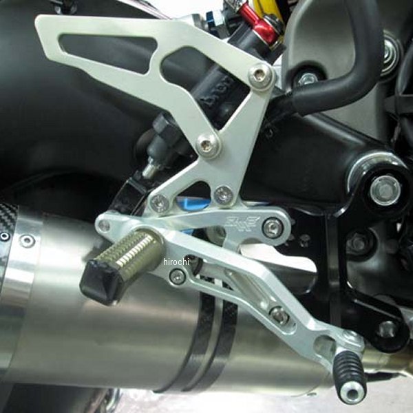 ロビーモトエンジニアリング Robby Moto Engineering MT-09(13-14) バックステップ EVO-S シルバーRME-001-Y0018A楽天 HD店
