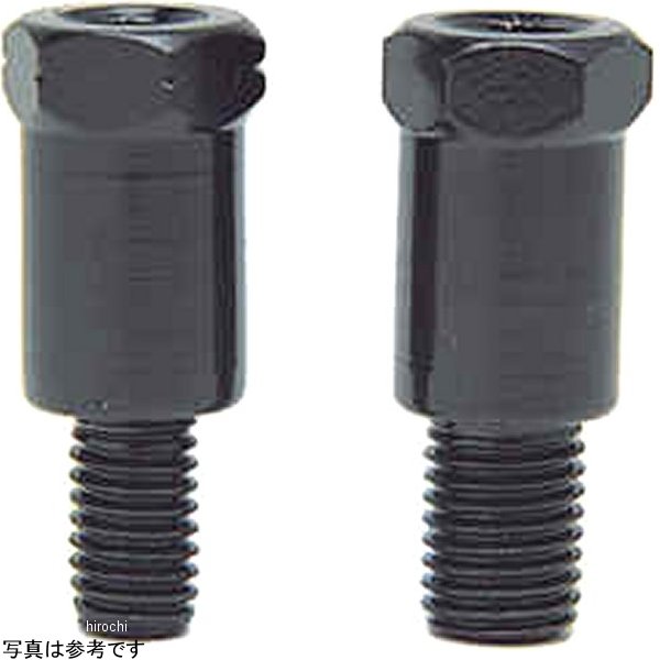 タカツ TAKATSU ミラーアダプターA-7 (M10→M10)高さ調節用【仕様説明】カラー:ブラック1個入り・バックミラーのネジ径、ヤマハ車用の逆ネジ等の変更に。1870楽天 HD店　