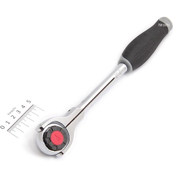 3776J 3/8インチ sq. スイベルヘッドラチェットハンドル(樹脂)全長 280mm ヘッド幅 44mm3776J-KK楽天 HD店