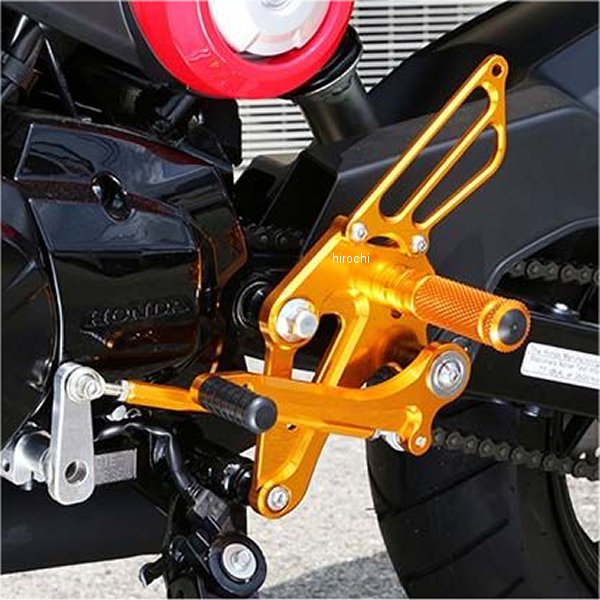 ベビーフェイス BabyFace バックステップキット13年-15年 ホンダ グロム13年-15年 ホンダ MSX125カラー:ゴールド【仕様説明】ポジション:4142.5mmバック/72.5mmアップ142.5mmバック/85mmアップ1...