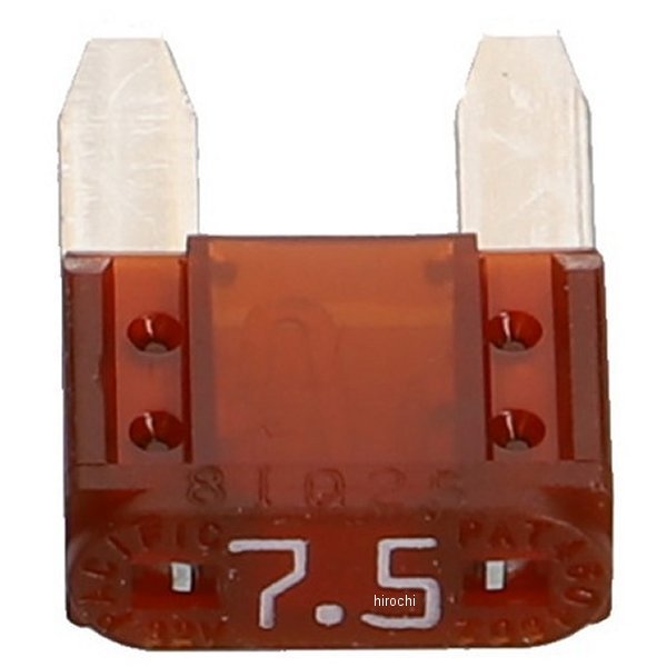 ヒューズは電気回路の安全弁の役割を果たしています。ヒューズは安全のため必ず同形状の規定容量のものをお使い下さい。交換後もヒューズ切れする場合は容量違いか回路の異常ですので点検して下さい。※エレメント（溶断する部分）形状は品種、製造時期等によ...