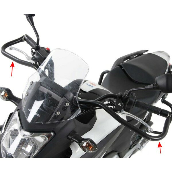 ヘプコアンドベッカー HEPCO&BECKER ハンドガード14年-20年 ホンダ NC750X12年-13年 ホンダ NC700X503973 00 01楽天 HD店