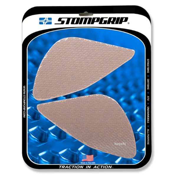 ストンプグリップ STOMPGRIP トラクションパッドタンクキット21年-22年 ヤマハ MT-09、MT-09SPカラー:クリア55-14-0183C楽天 HD店