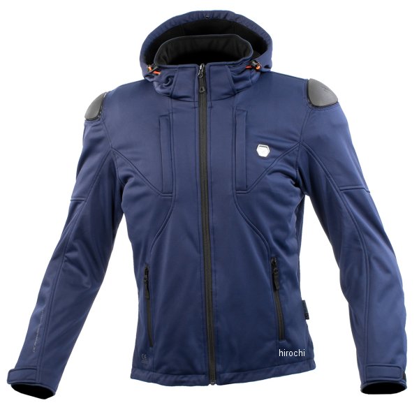 コミネ KOMINE 秋冬モデル ハイプロテクトソフトシェルシステムパーカサイズ:Sカラー:ネイビー素材:ポリエステル・防風・保温生地(ソフトシェル)使用・胸部プロテクター : SK-689 ( ハードタイプ )・肩プロテクター : SK-...