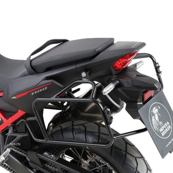 ヘプコアンドベッカー HEPCO&BECKER サイドキャリア エンデューロ20年-21年 ホンダ CRF1100L Africa Twinカラー:ブラック【仕様説明】積載重量:片側10.0kg耐荷重:片側10kgボルト固定タイプの取付方法...