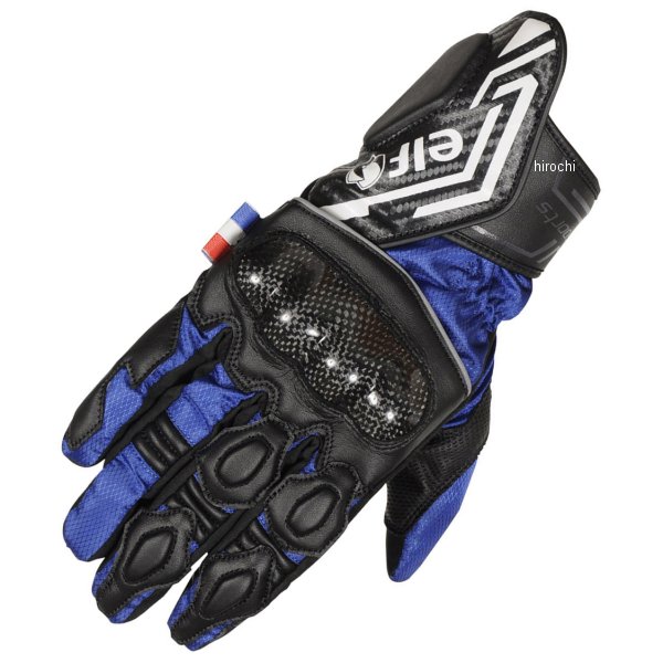 エルフ elf グローブ ビアッジオグローブ レディースサイズ:WMカラー:ブルー【素材】甲側:ナイロン、PUレザー、カーボンナックルプロテクター、リフレクター、ヴォクサームフィルム掌側:人工皮革、導電生地(スマホタッチ)【仕様説明】より長...