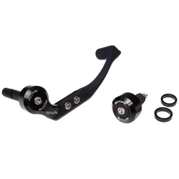アクティブ ACTIVE ブレーキレバーガード&バーエンドカラー:ブラック※マウントキットは別売りです。30811001楽天 HD店