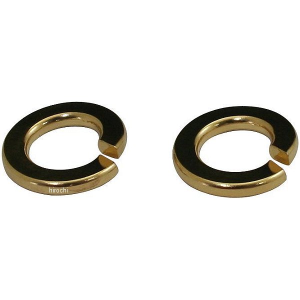 ポッシュ POSH ステンレススプリングワッシャー汎用24Kメッキ サイズ:M102個入り811695-10楽天 HD店　