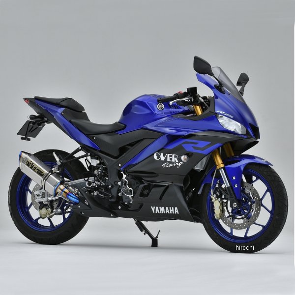 オーヴァー OVER スリップオンマフラー TT-Formula RS18年-21年 ヤマハ MT-2518年-21年 ヤマハ YZF-R25チタンテールパイプ:φ50.8チタンサイレンサー:TT-Formula RS/L300音量:88d...