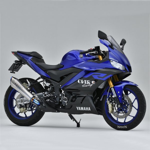 オーヴァー OVER スリップオンマフラー TT-Formula RS+PRO18年-21年 ヤマハ MT-2518年-21年 ヤマハ YZF-R25チタンテールパイプ:φ50.8チタンサイレンサー:RS+PRO/L350音量:87db(近...