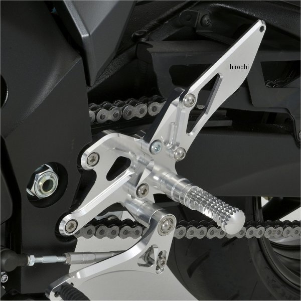 オーヴァー OVER バックステップ 4ポジション19年-21年 スズキ KATANAスズキ GSX-S1000Fカラー:シルバーアルマイト仕上げ4ポジション25mmBACK/35mmUP25mmBack/45mmUp15mmBACK/45...
