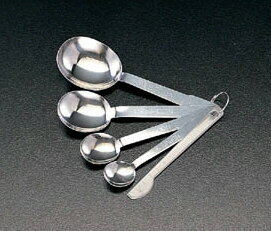 容量：2.5、5、15、30ml材質：ステンレス(18-8)ヘラ付000012043813楽天 HD店　
