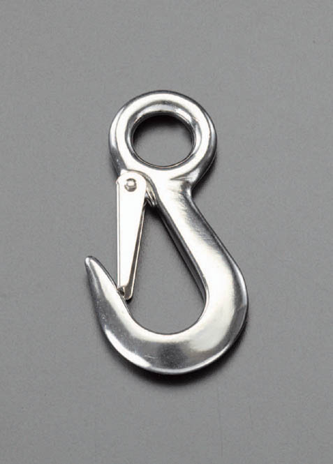 ●材質:ステンレス(SUS316)●使用荷重:157kg●口の開き:19.6mm●全長:117mm安全ラッチ付000012010146楽天 HD店　