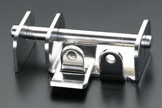 ●材質:ステンレス●仕上:電解研磨仕上●鍵穴径:9.5mm熔接取付用貫抜きです。サイズ（サブ画像をご参照ください。）　　A:153mm、B:103mm、C:46mm、D:65mm、 E:38mm000012066576楽天 HD店　