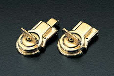 ●材質:鋼板●厚み:2.9mm●仕上げ:ゴールドメッキ●サイズ（mm）:A:35、B:28、C:9.5、D:53入数は2個1組です。000012040655楽天 HD店　